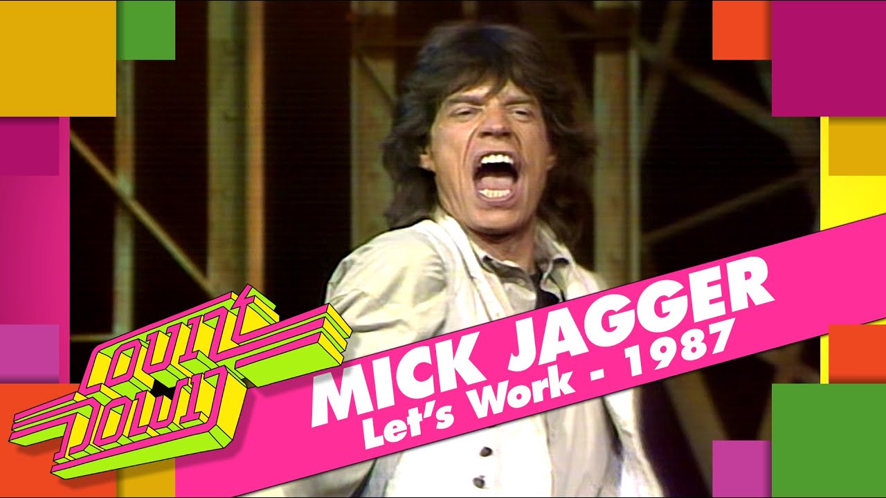 Mick Jagger - Let's Work (Countdown, 1987) - YouTube
