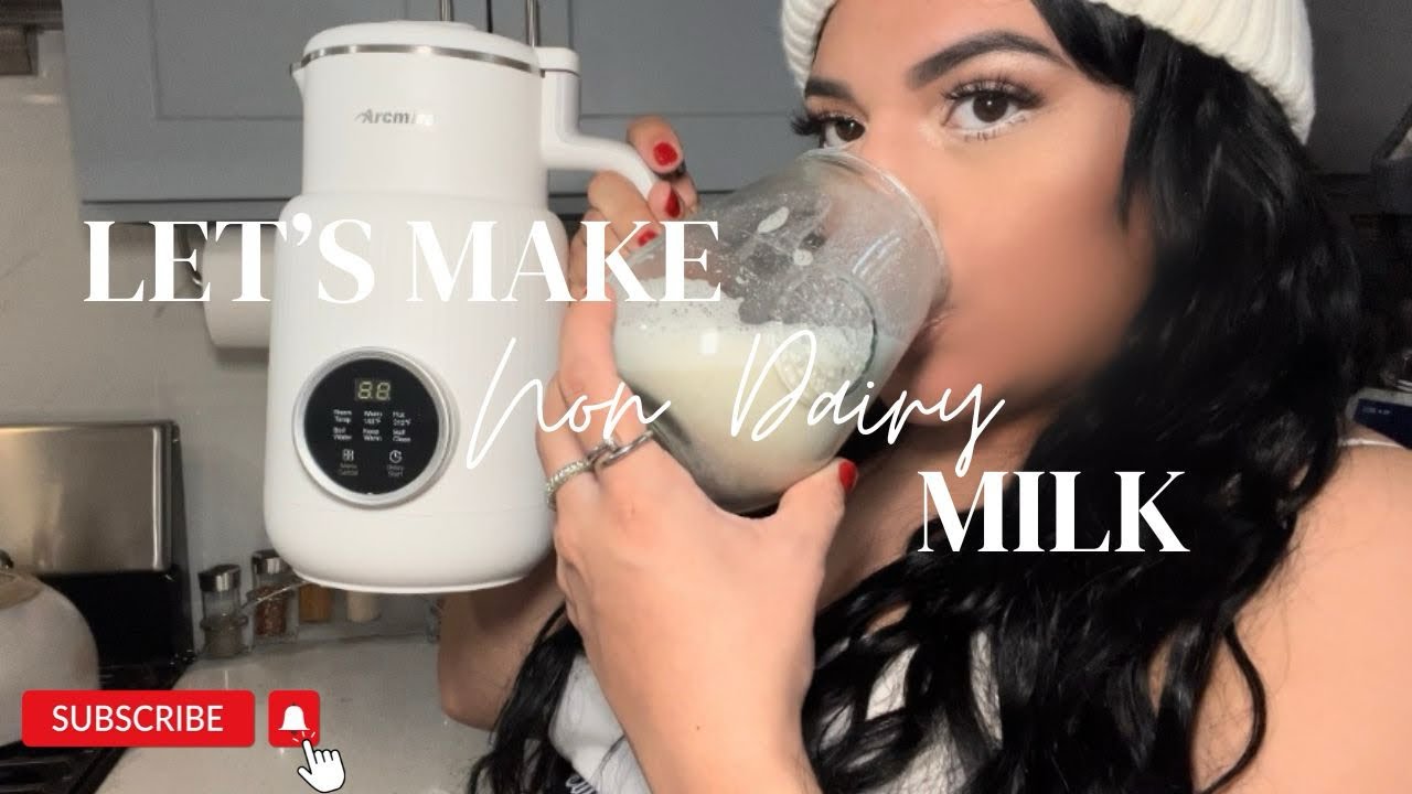 How to make Plant Based Milk | Vegan | Non Diary (Arcmira Milk Maker) - YouTube
