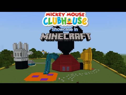 Mickey Mouse Clubhouse Showcase(Minecraft)|Mobile|MOST VIEWED VIDEO ...
