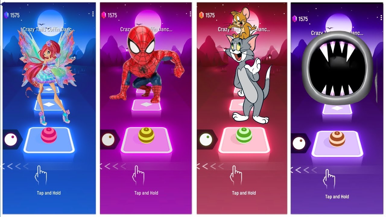 Winx Club 🆚 Ultimate Spider Man 🆚 Tom Jerry 🆚 Garten o fBanban Tiles ...