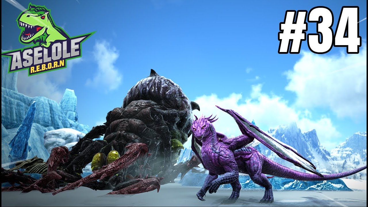 Primal Ancient Dragon Kuat Banget!! Solo Titan Brood Queen - ARK ...