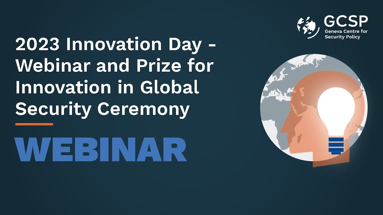 2023 Innovation Day - Webinar and Prize for Innovation in Global ...