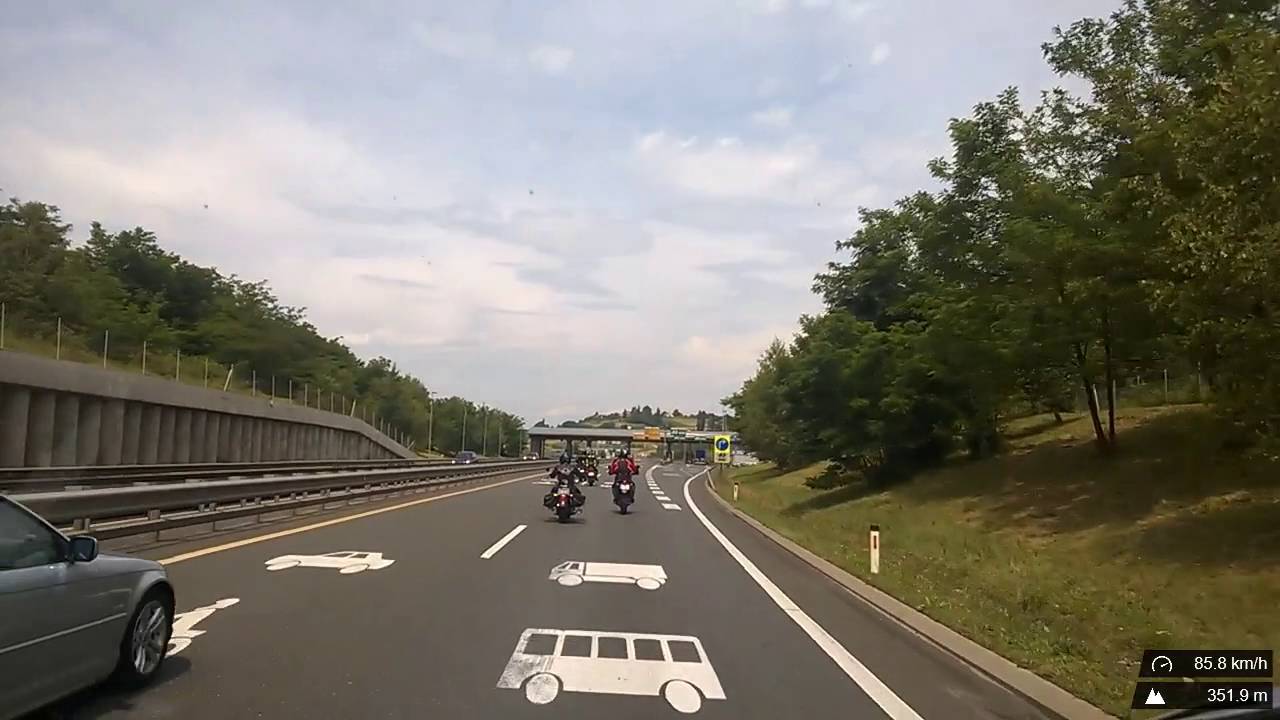 Avtocesta A5 - (Citroen HY) - YouTube