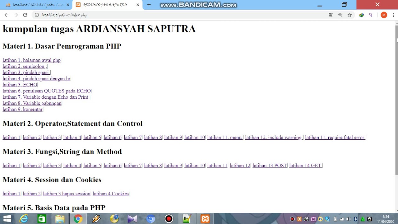 membuat file koneksi, form input data, dan simpan database - YouTube