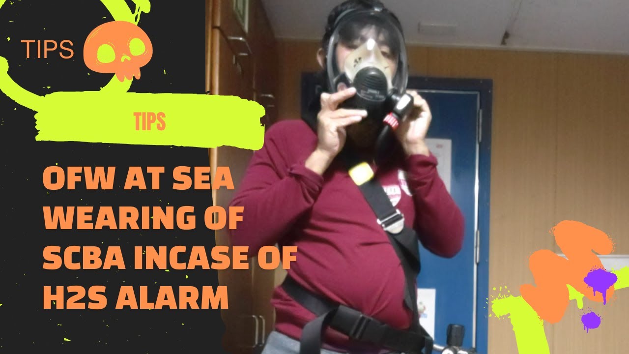 TIPS FOR WEARING OF SCBA INCASE OF EMERGENCY H2S ALARM - YouTube