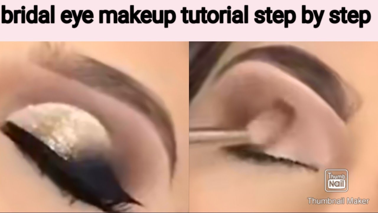 How to Master bridal eye makeup tutorial 😍 #makeup #indian #asian # ...