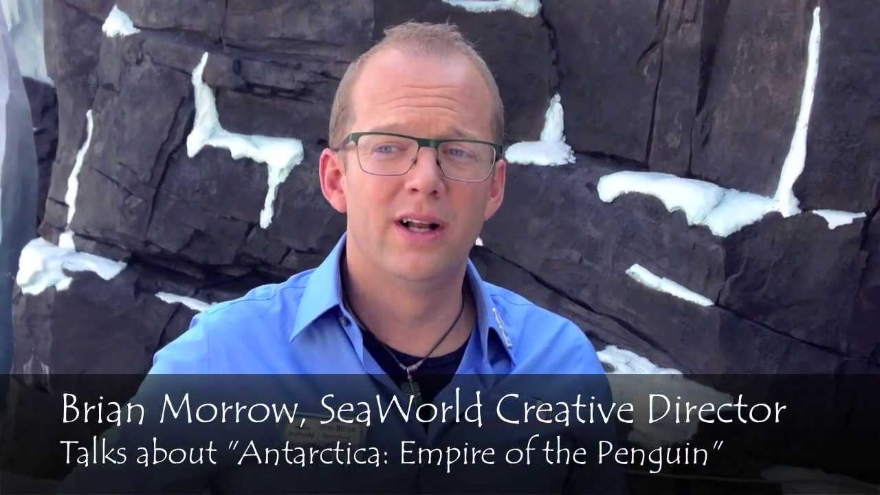SeaWorld Creative Director Brian Morrow, on 'Antarctica' - YouTube