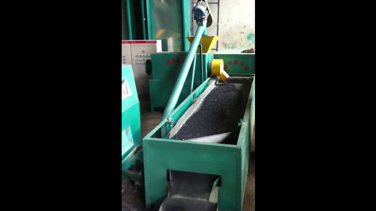 rubber grinder machine - YouTube