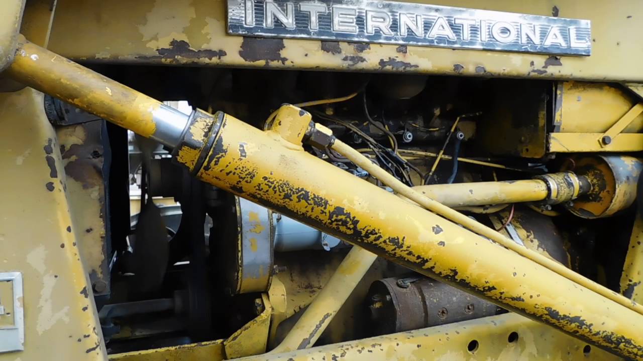 Lot #0110: International 3444 Front Loader - YouTube