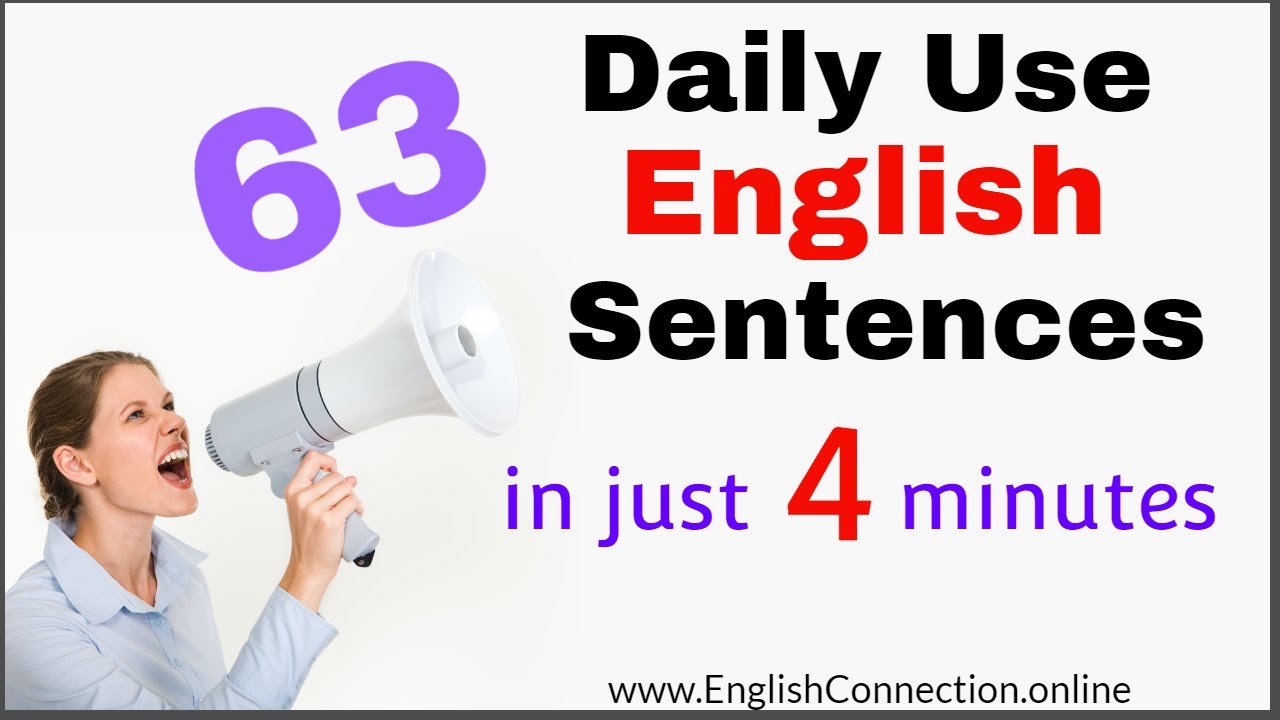 Learn english sentences in 4 minutes | English speaking practice free ...