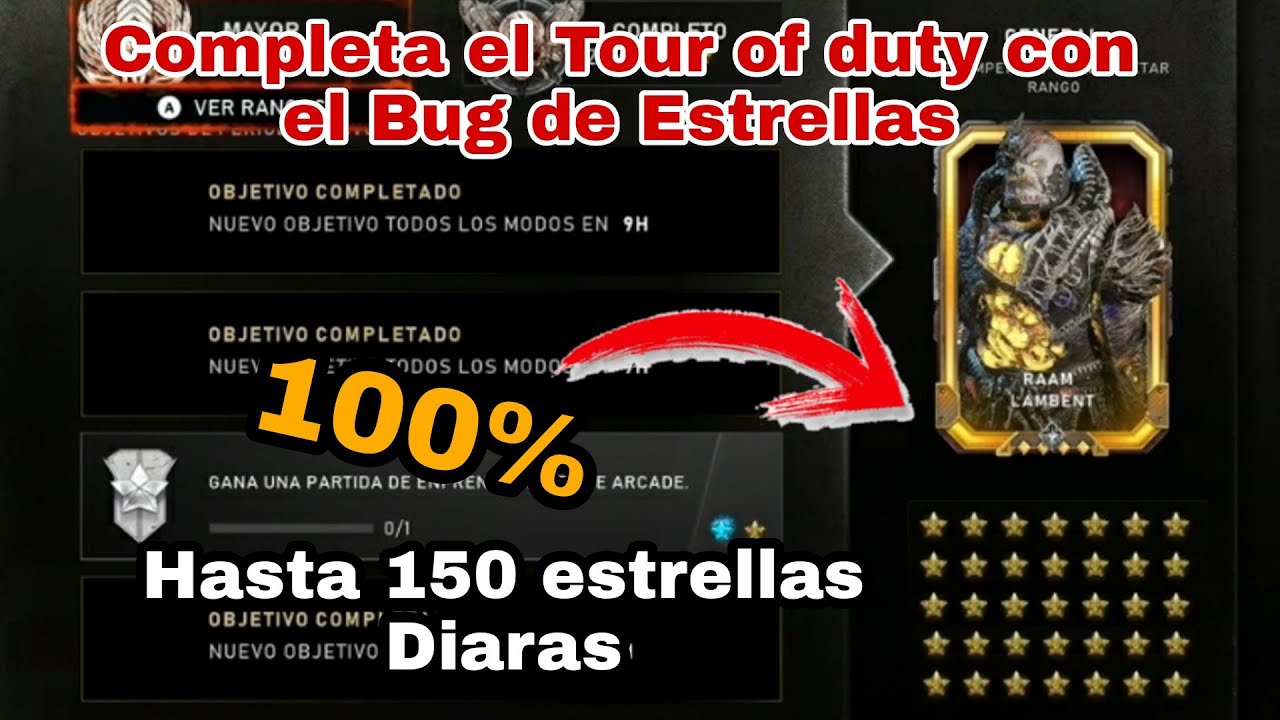 Gears 5 Bug de Estrellas para el TOD, Gana hasta 150 estrellas diarias ...
