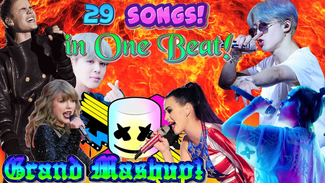 29 songs in one Beat! Grand Mashup! @lilnasx @marshmello @KatyPerry ...
