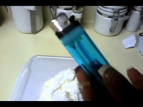 Flammable whipped cream?! - YouTube