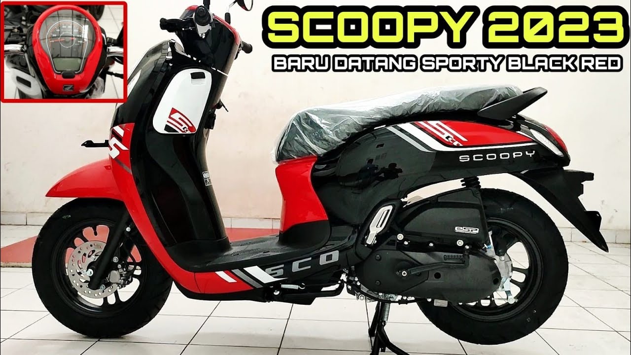 SCOOPY 2023 VERSI TERMURAH BARU DATANG - YouTube