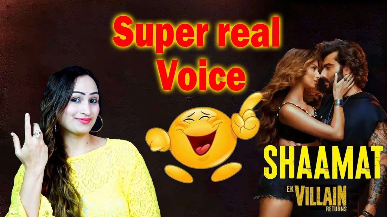Shamat EK VILLAIN RETURN Song Review and Reaction - YouTube