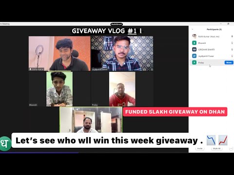 Let’s see who wll win this week giveaway . 📉 - YouTube