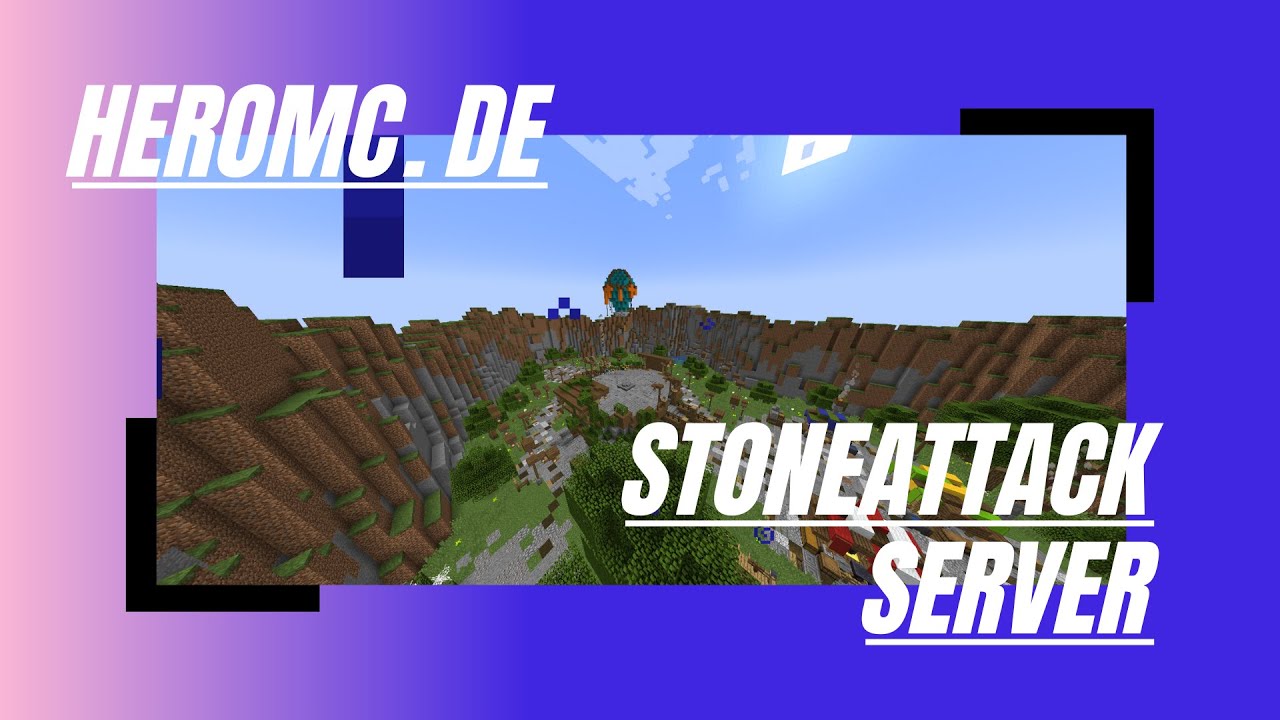 Mein Minecraft Community StoneAttack Server [1.19.2] HeroMC.de ...