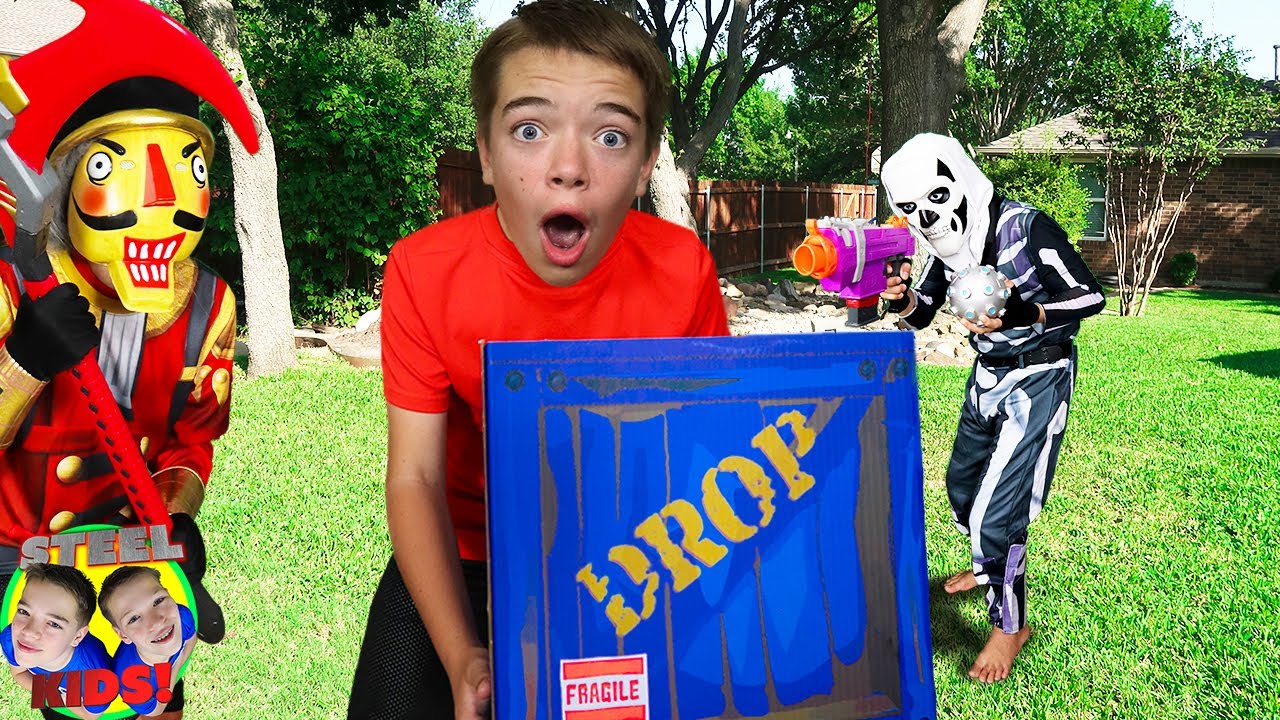 Fortnite In Real Life Battle Royale! - YouTube