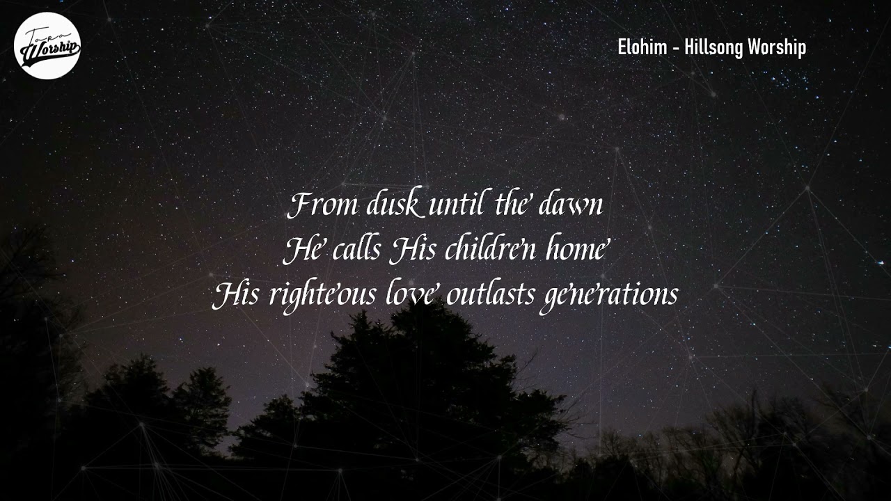 Elohim - Hillsong Worship (Lyrics) - YouTube