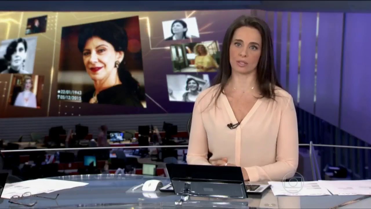 JORNAL NACIONAL: Morte da atriz Marília Pêra (2015) - YouTube