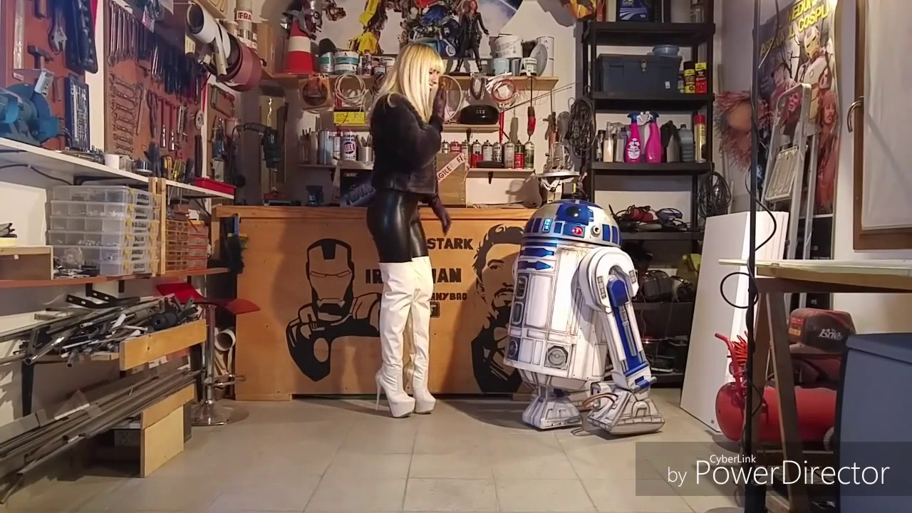 DANY BAO - R2 D2 STAR WARS DROID REMOTE CONTROL AUTOMATIZED VS DANA ...