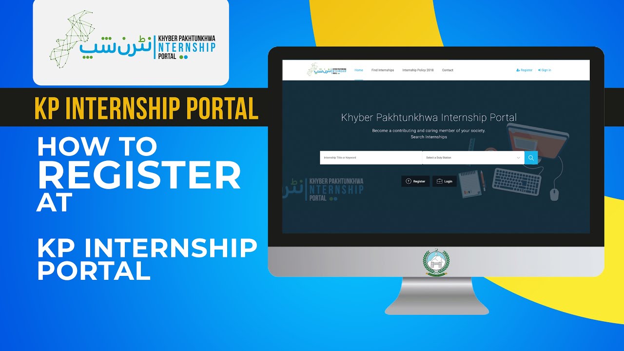 How to Register Your Account at KP Internship Portal | KP Internship ...
