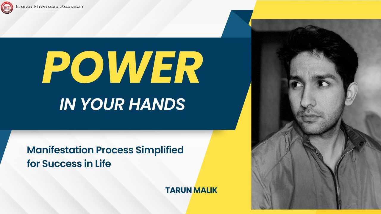 Get Power of Manifesting Anything into Reality | Dr Tarun Malik (English) - YouTube