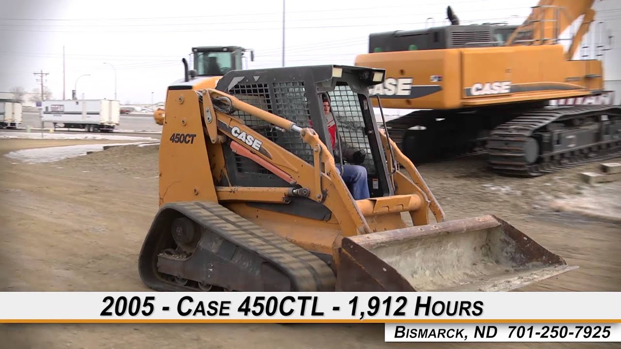 Case 450CTL Skid Steer-Track Sold on ELS! - YouTube