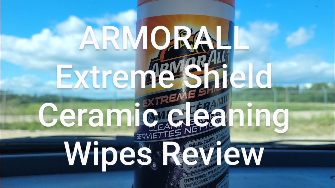 ARMORALL Ceramic Cleaning wipes Review - YouTube