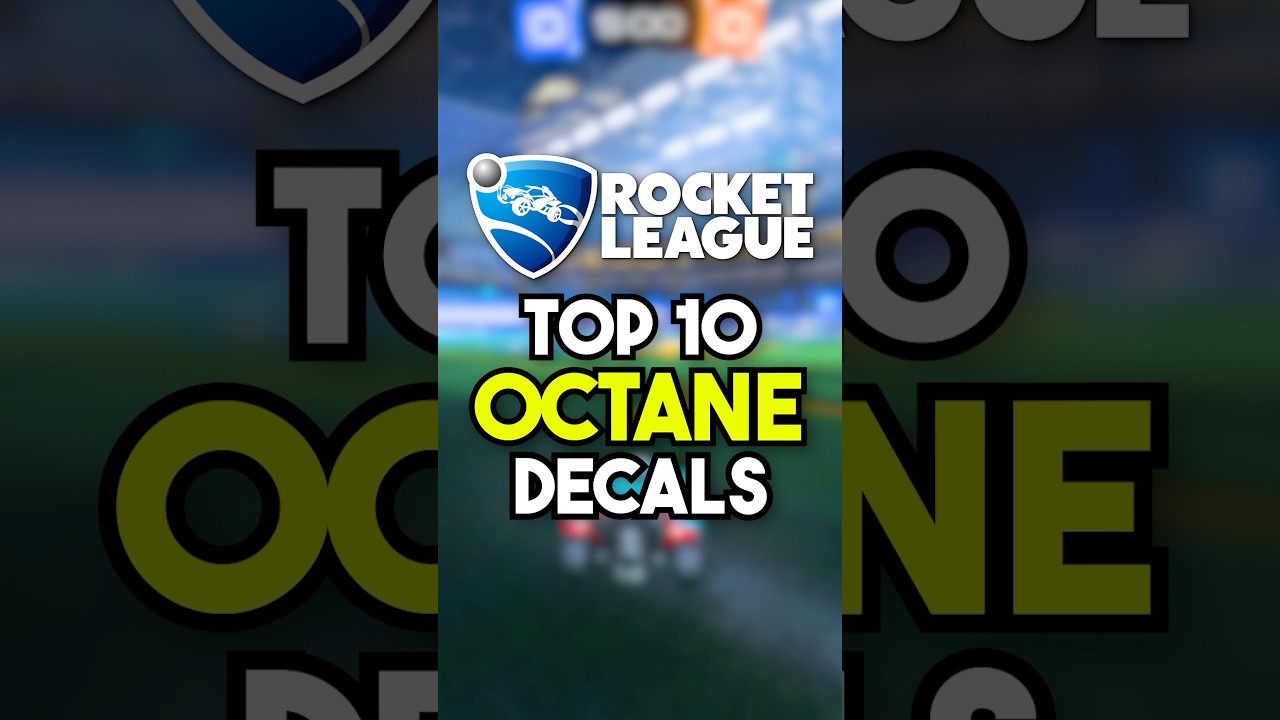 Top 10 Octane Decals in Rocket League! - YouTube