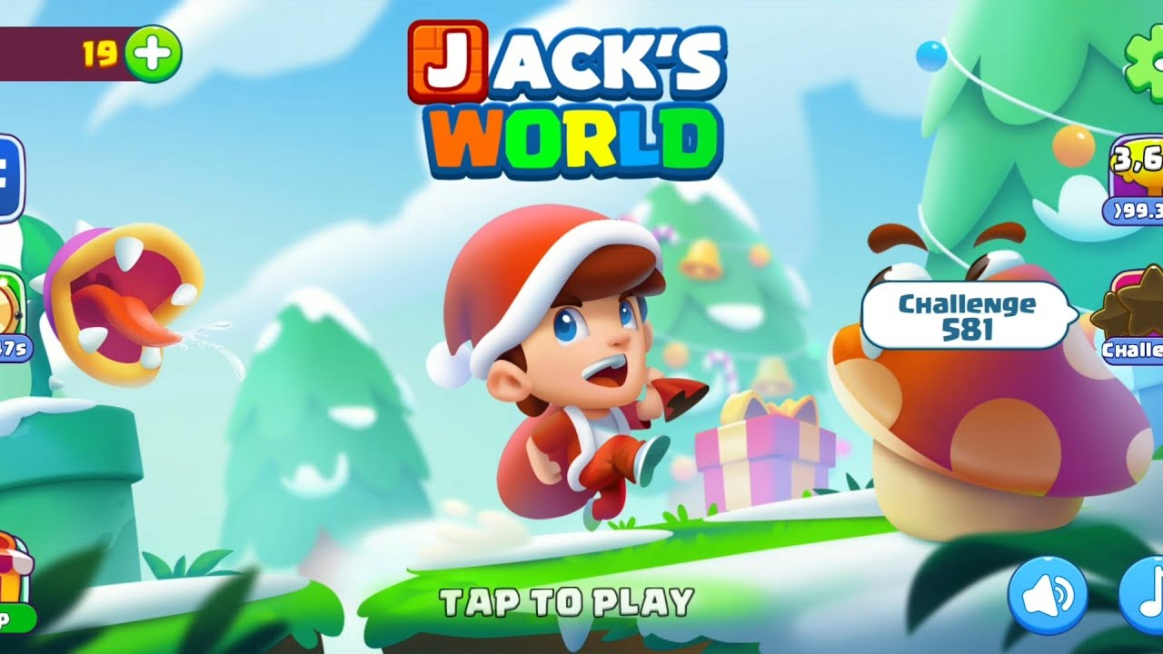🍀JACK'S WORLD LEVEL 91 (MARIO SOUNDS)🍀 - YouTube