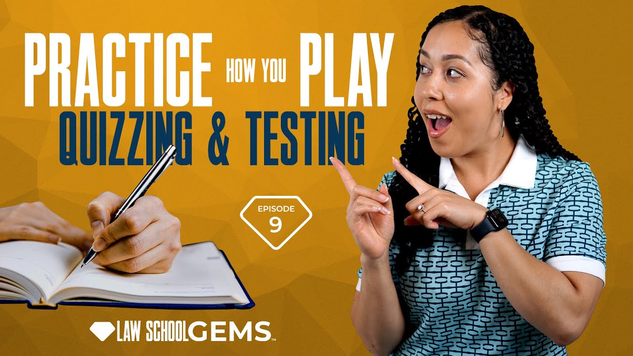 Quizzing & Testing in Law School | Ep. 9 - YouTube