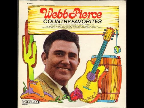 Webb Pierce "Country Favorites" complete vinyl Lp - YouTube
