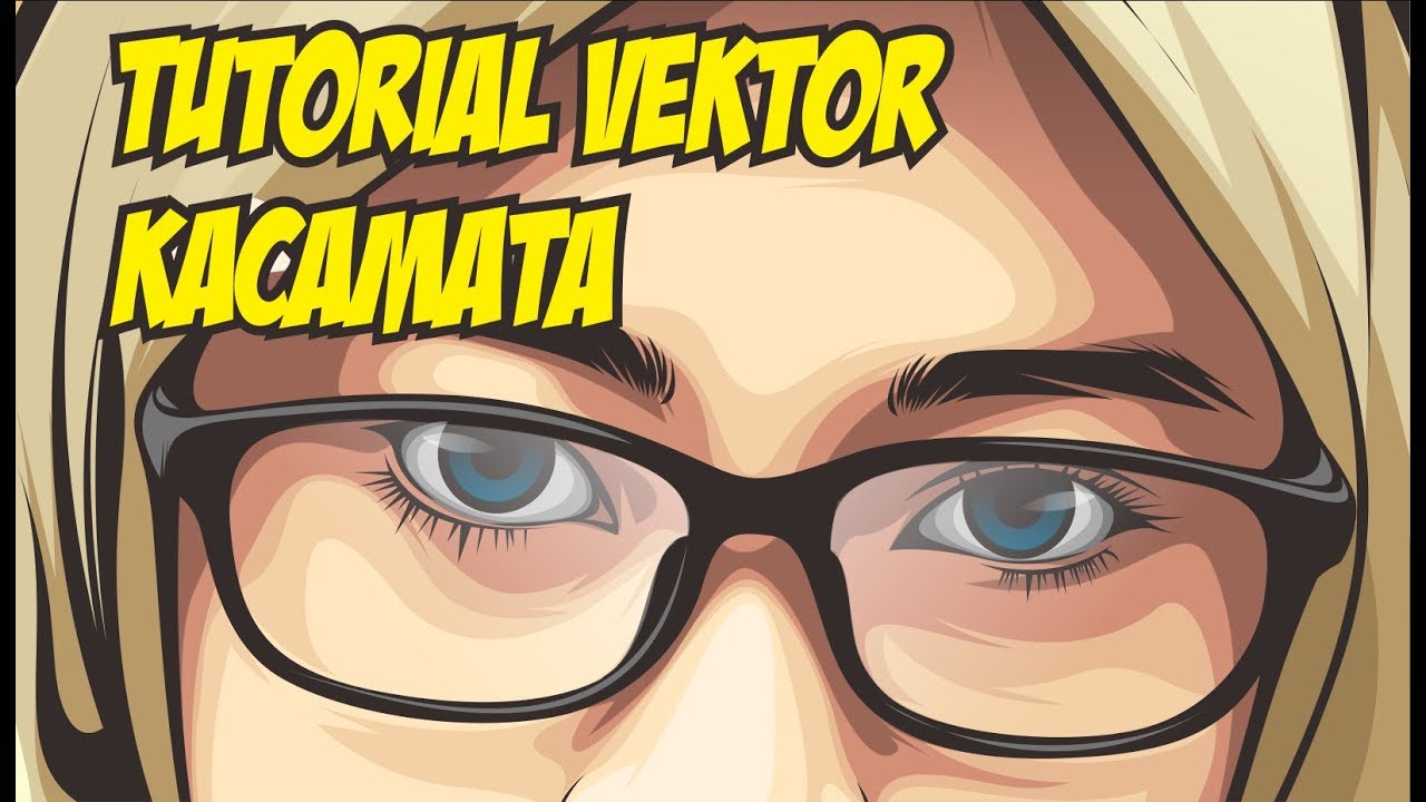 TUTORIAL CARA MEMBUAT VECTOR DENGAN CORELDRAW - [BAGIAN KACA MATA ...