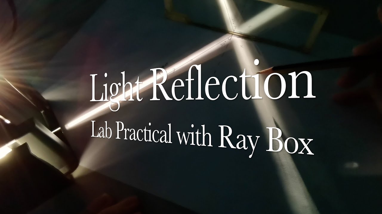 PRACTICAL: How to conduct experiment on light reflection with a mirror ...