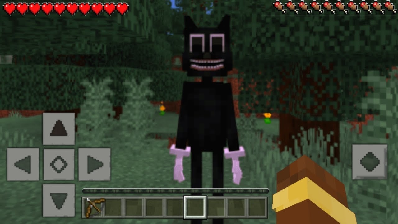 I found Cartoon Cat in Minecraft (Minecraft Troll) - YouTube