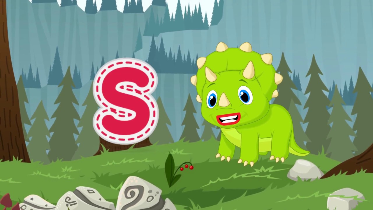 ABC Dino SONG | ABC Songs for Children Alphabet Songs - YouTube