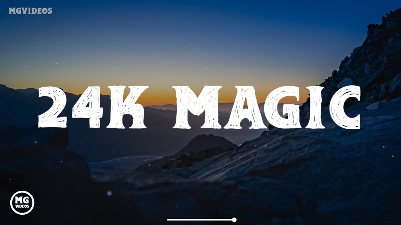Bruno Mars - 24K Magic (Letra/Lyrics Video) - YouTube