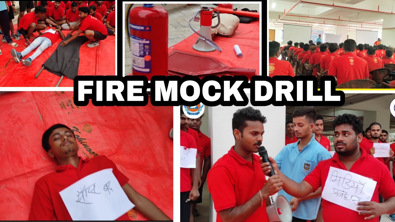 Fire Safety Mock Drill - YouTube