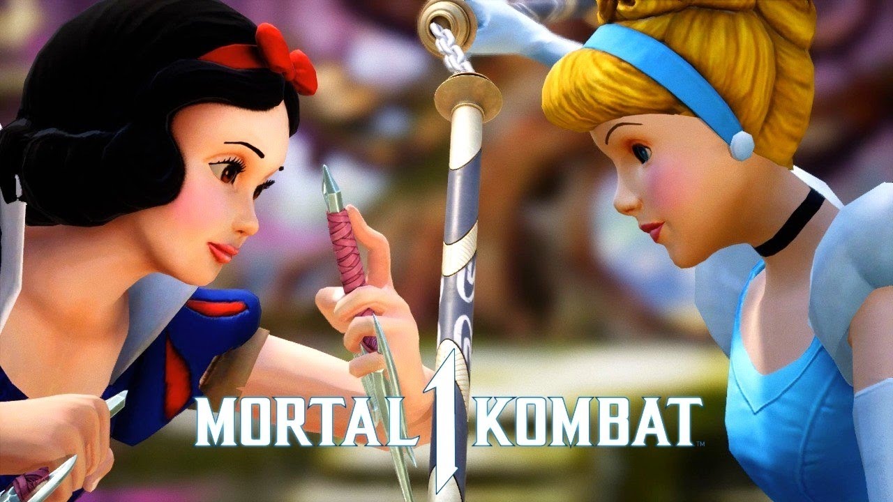 Mortal Kombat 1 - Snow White Vs Cinderella - YouTube