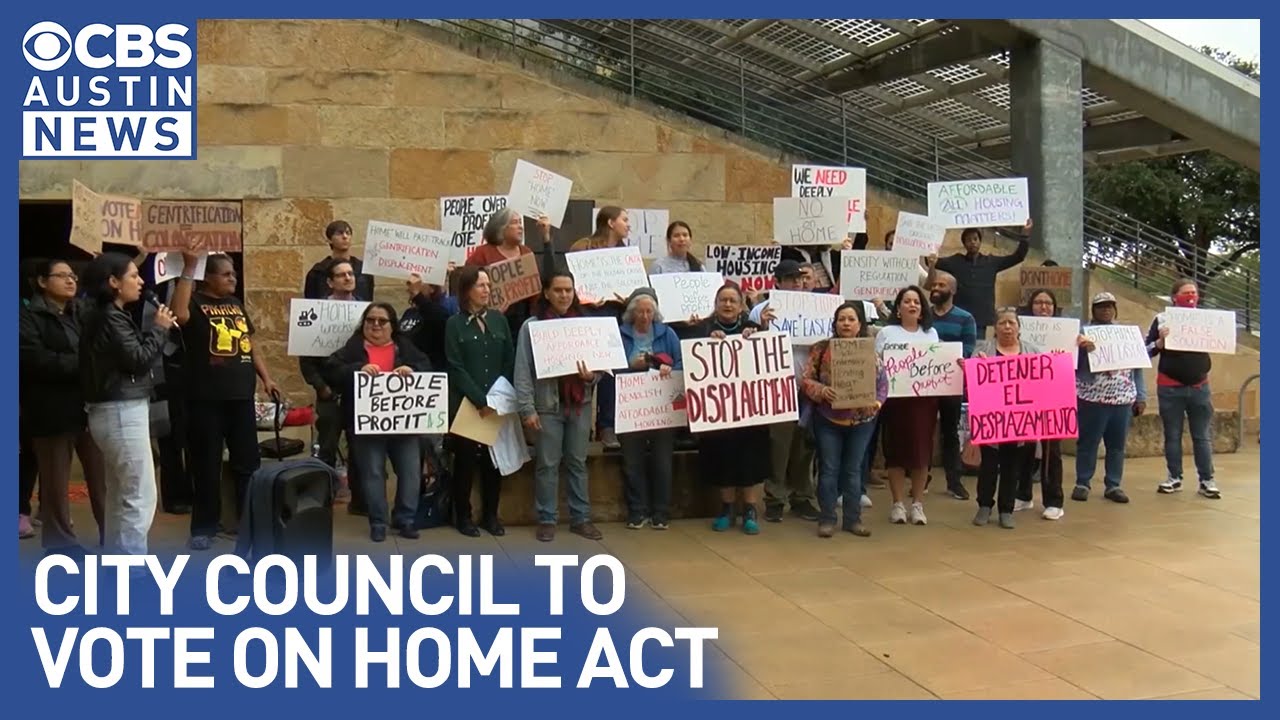Austin council to vote on transformative housing plan - YouTube
