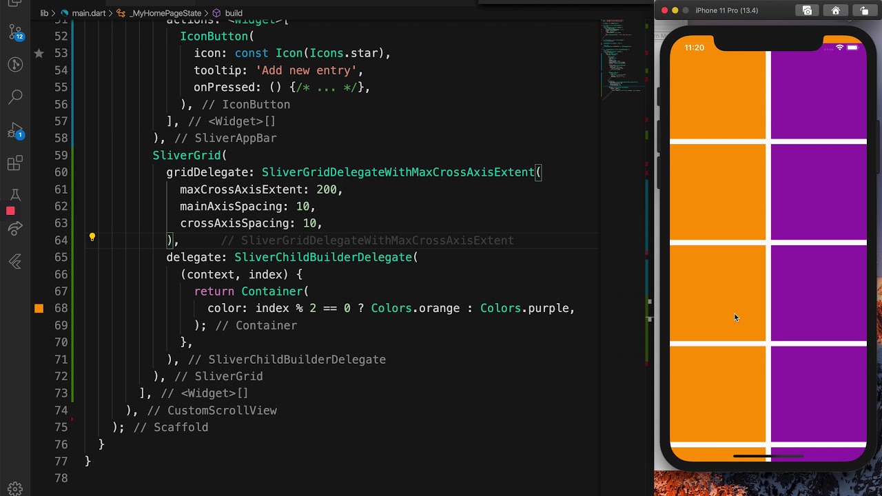 Slivergrid Flutter Youtube