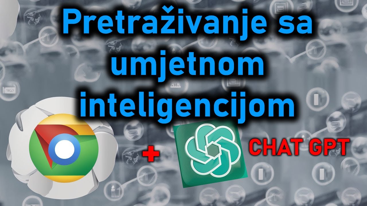 Pretraživanje sa umjetnom inteligencijom Chat GPT za Google - YouTube
