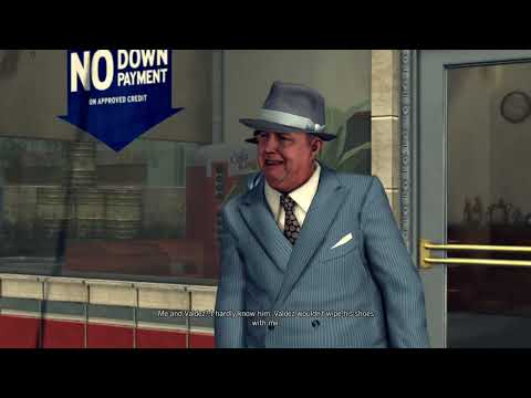 L.A. Noire William dewey perfect interrogation