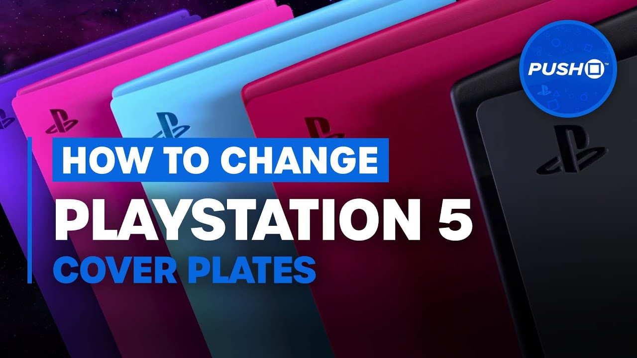 How To Change Your PS5 Cover Plates | PlayStation 5 - YouTube