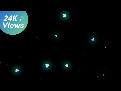 Black Screen Hearts Blink Effect For Whatsapp Status | Kinemaster Effect