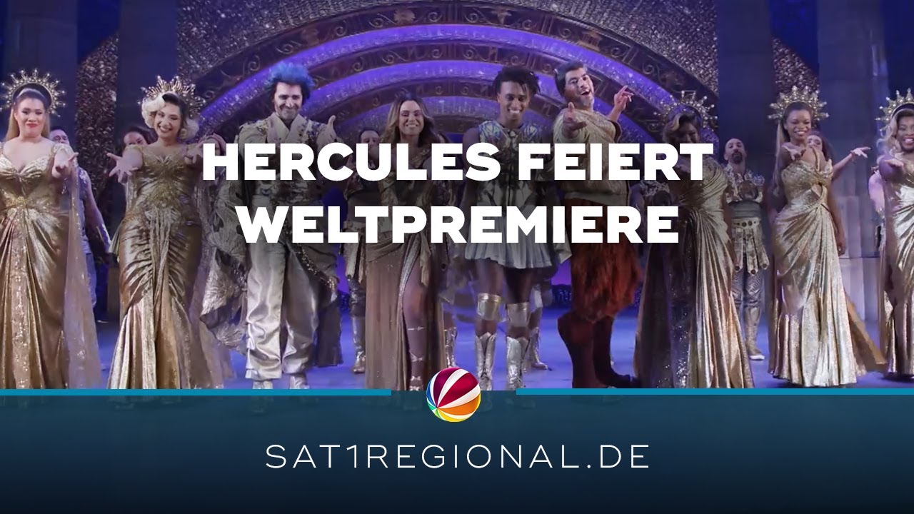 Musical Hercules feiert Weltpremiere in Hamburg - YouTube