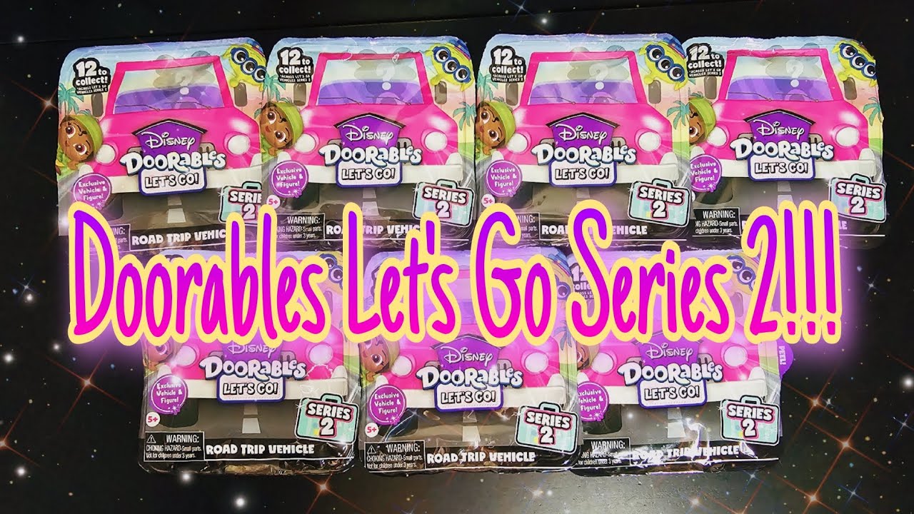 Doorables Let's Go Cars Series 2!!! - YouTube