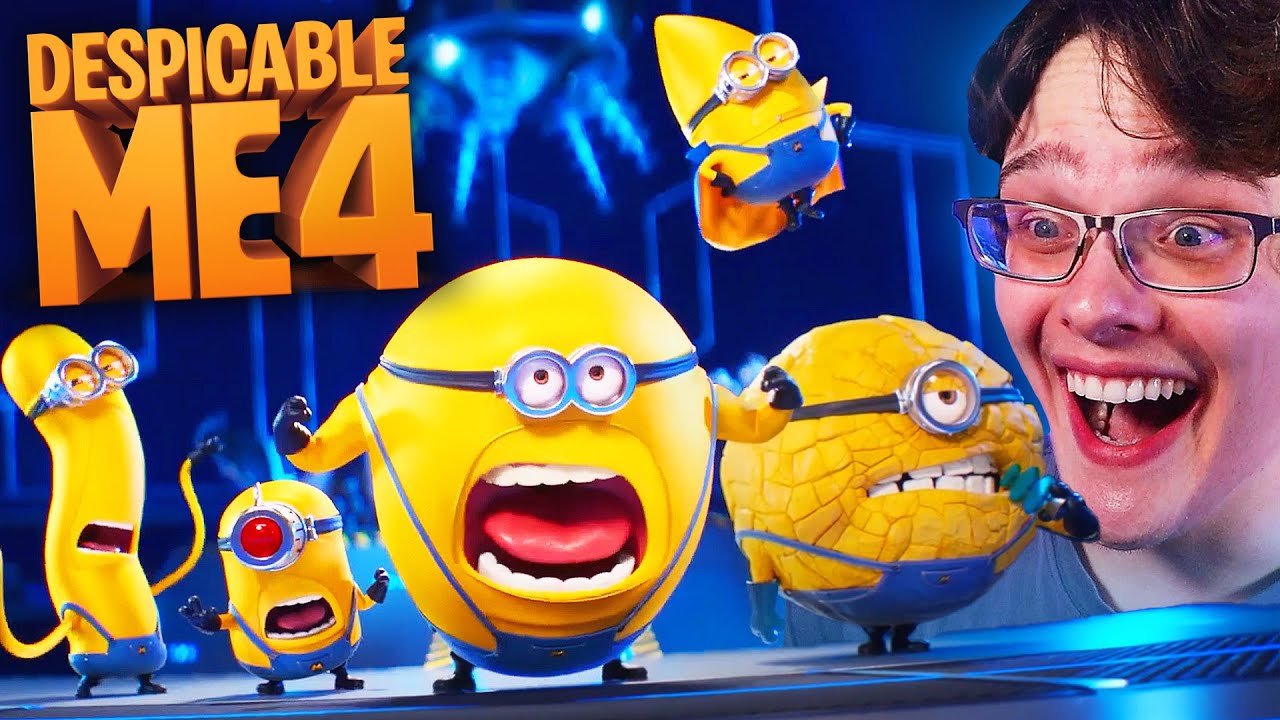 DESPICABLE ME 4 Japanese Trailer REACTION! - YouTube