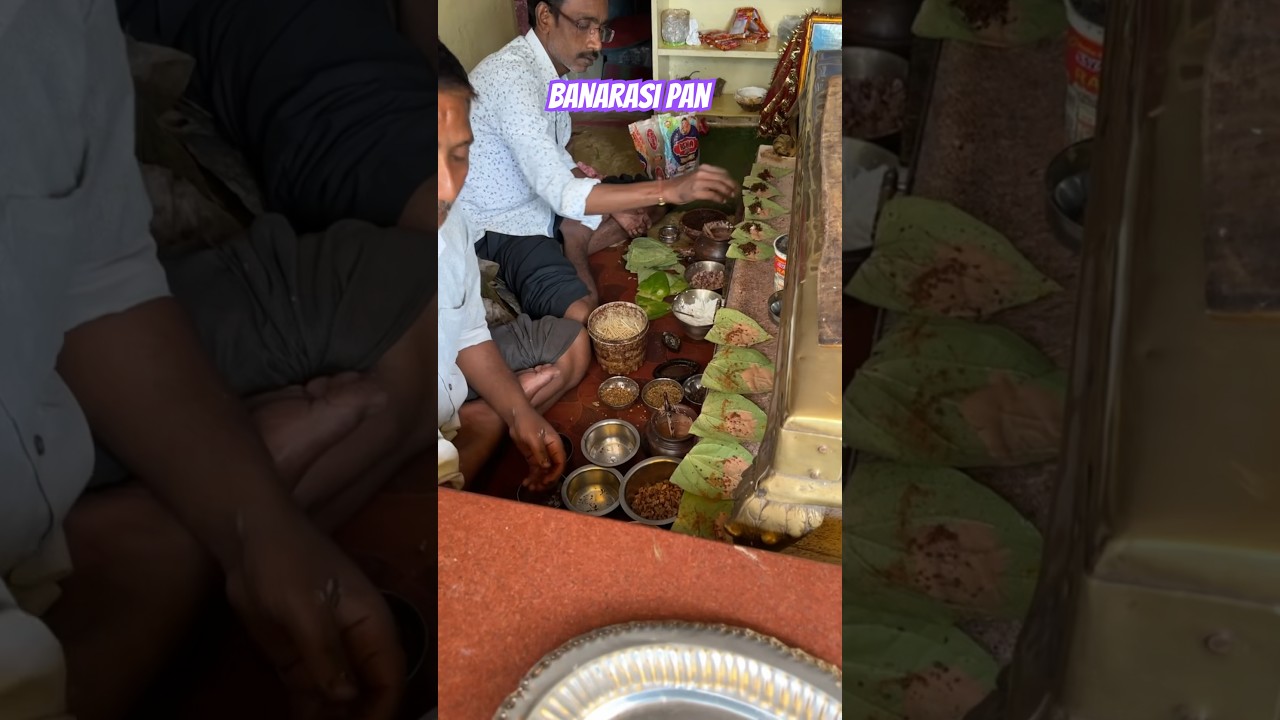 Banaras ka Famous Krishna Pan Bhandar - YouTube
